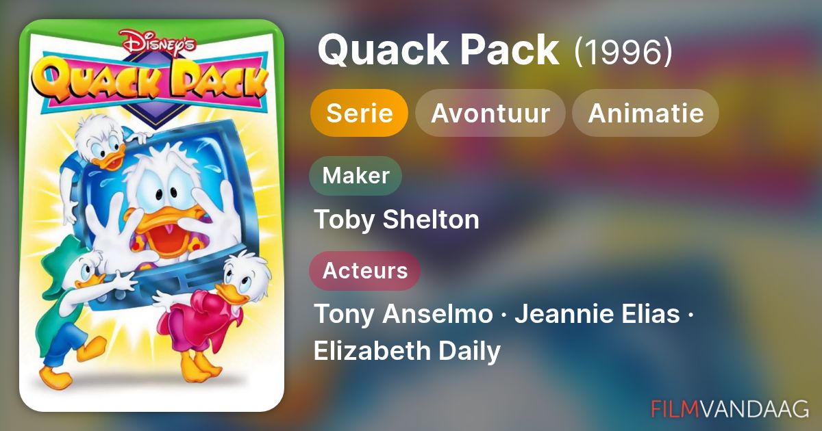 Quack Pack (serie, 1996) - FilmVandaag.nl