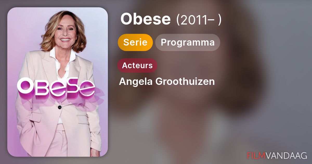 Obese (serie, 2011– ) - FilmVandaag.nl