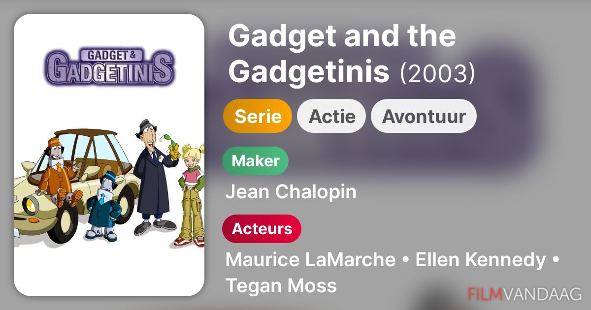 Gadget and the Gadgetinis (serie, 2003) - FilmVandaag.nl