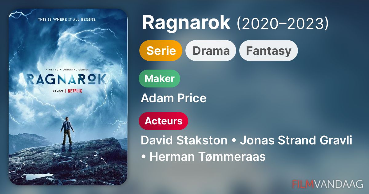 Ragnarok (serie, 2020–2023) - FilmVandaag.nl