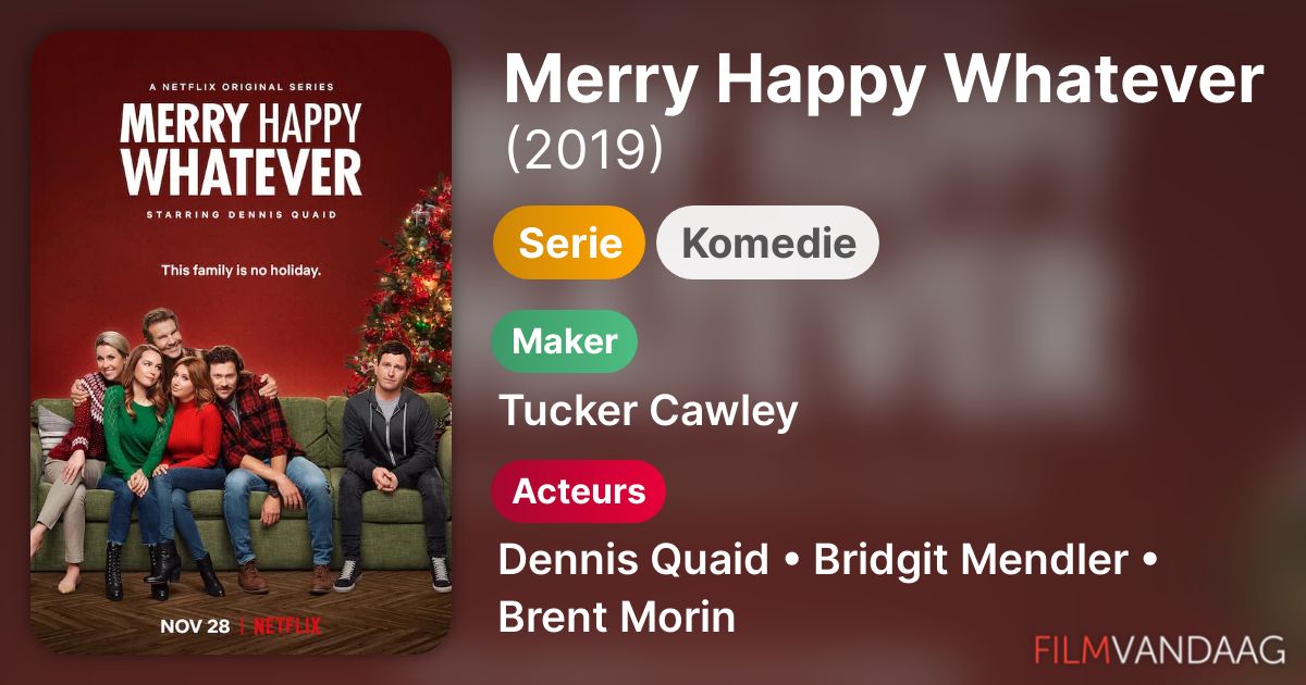Merry Happy Whatever (serie, 2019) - FilmVandaag.nl
