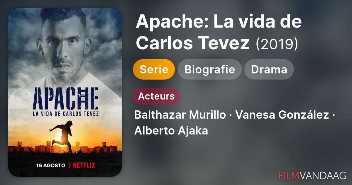 Apache: La vida de Carlos Tevez (serie, 2019) - FilmVandaag.nl