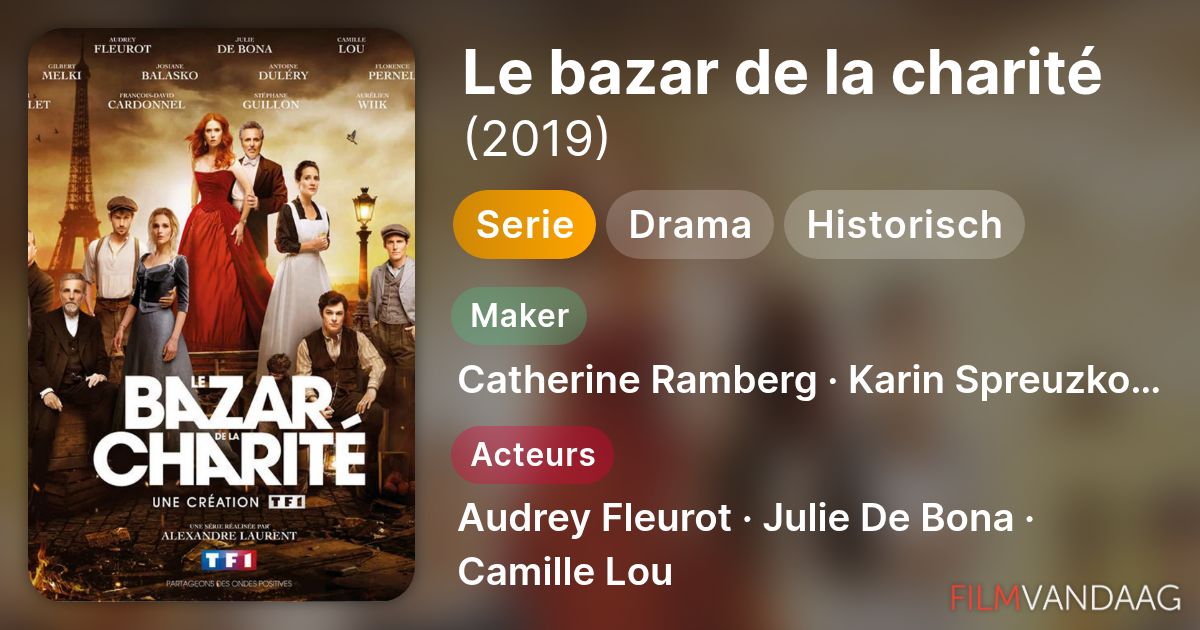Le bazar de la charité (serie, 2019) - FilmVandaag.nl