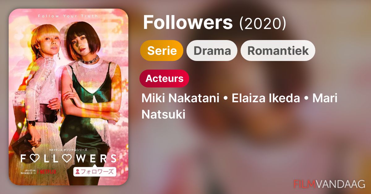 Followers (serie, 2020) - FilmVandaag.nl