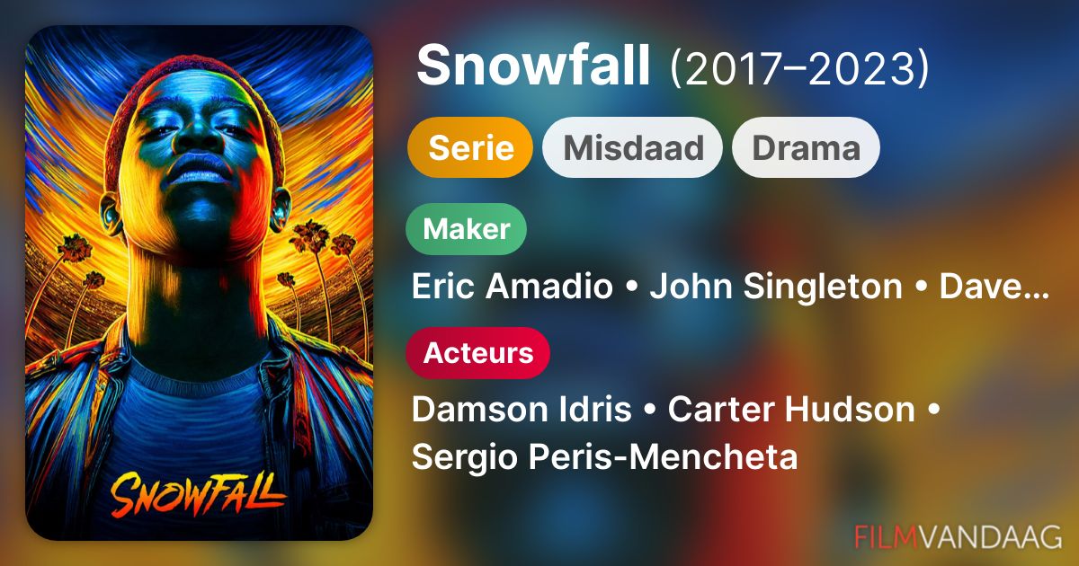 Snowfall (serie, 2017–2023) - FilmVandaag.nl