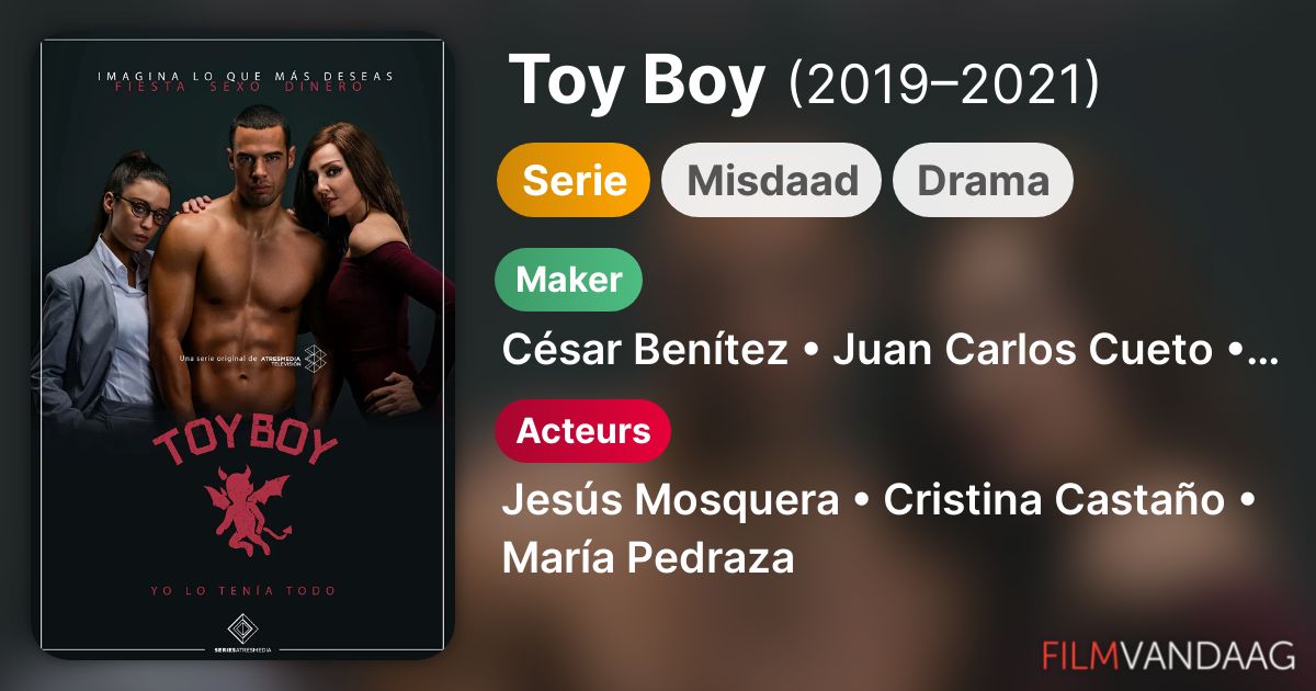 Toy Boy (serie, 2019–2021) - FilmVandaag.nl