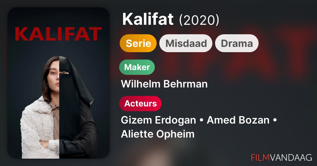 Kalifat (serie, 2020) - FilmVandaag.nl