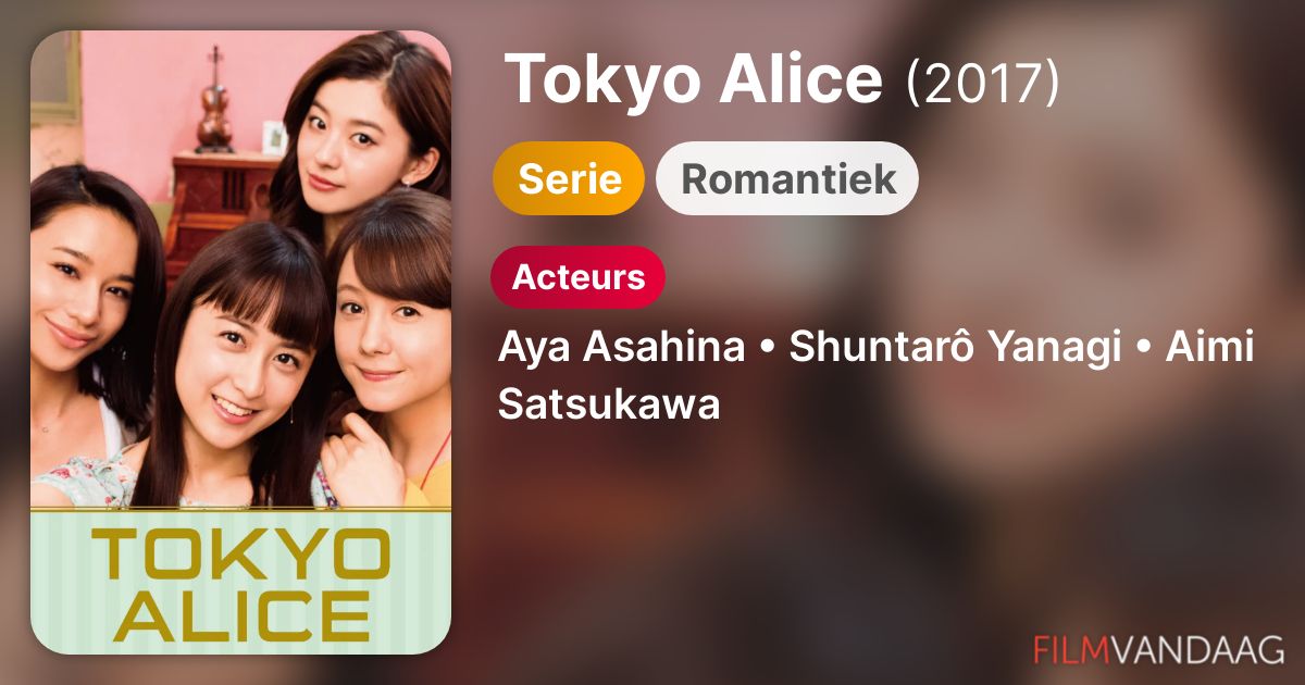 Tokyo Alice (serie, 2017) - FilmVandaag.nl