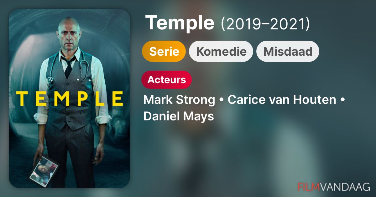 Temple (serie, 2019–2021) - FilmVandaag.nl