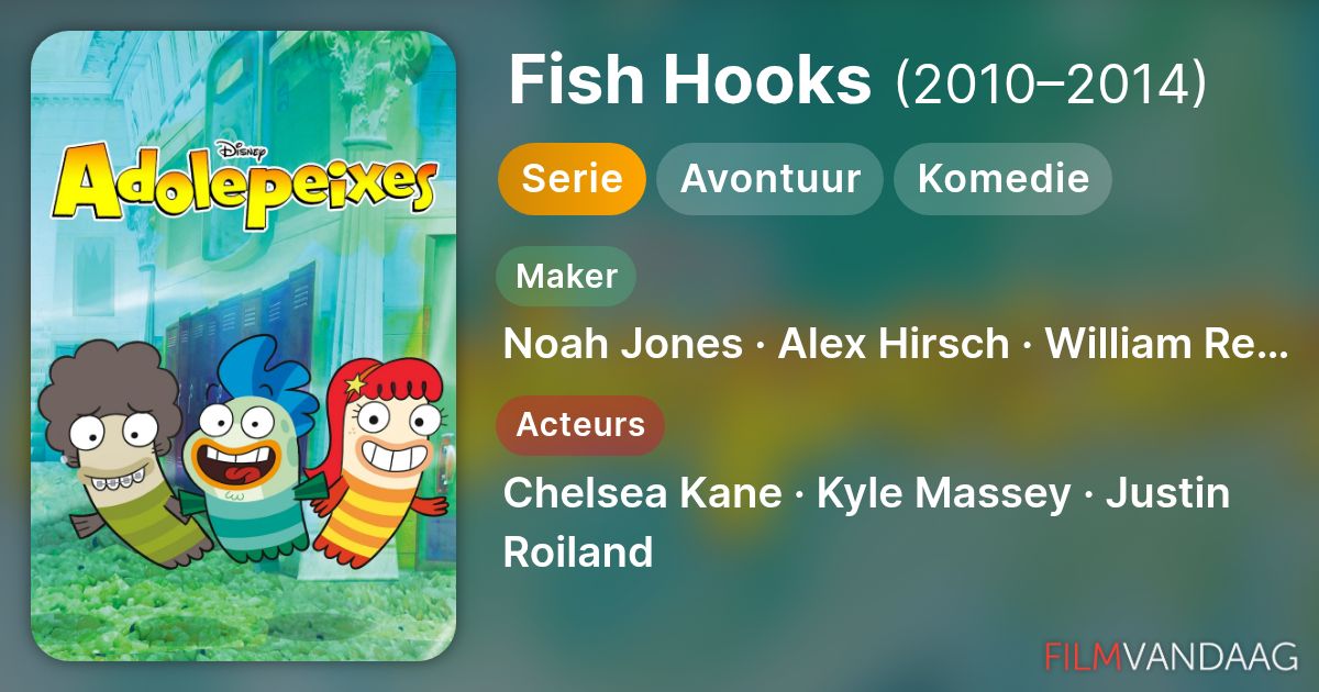 Fish Hooks (serie, 2010–2014) - FilmVandaag.nl