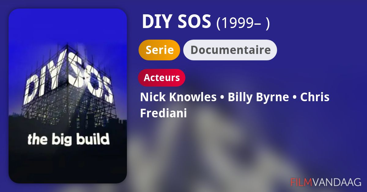 DIY SOS (serie, 1999– ) - FilmVandaag.nl