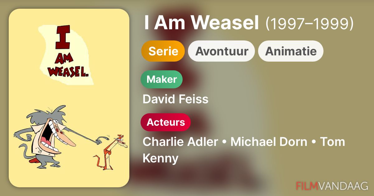 I Am Weasel (serie, 1997–1999) - FilmVandaag.nl