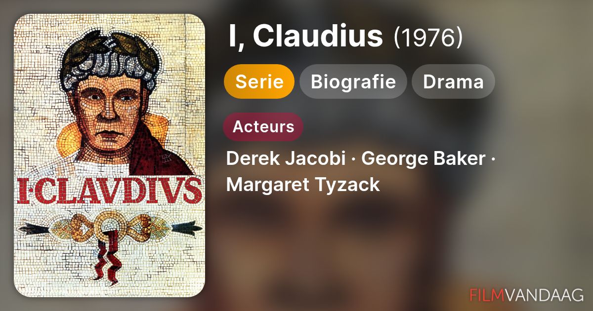 Volledige Cast van I, Claudius (serie, 1976) - FilmVandaag.nl