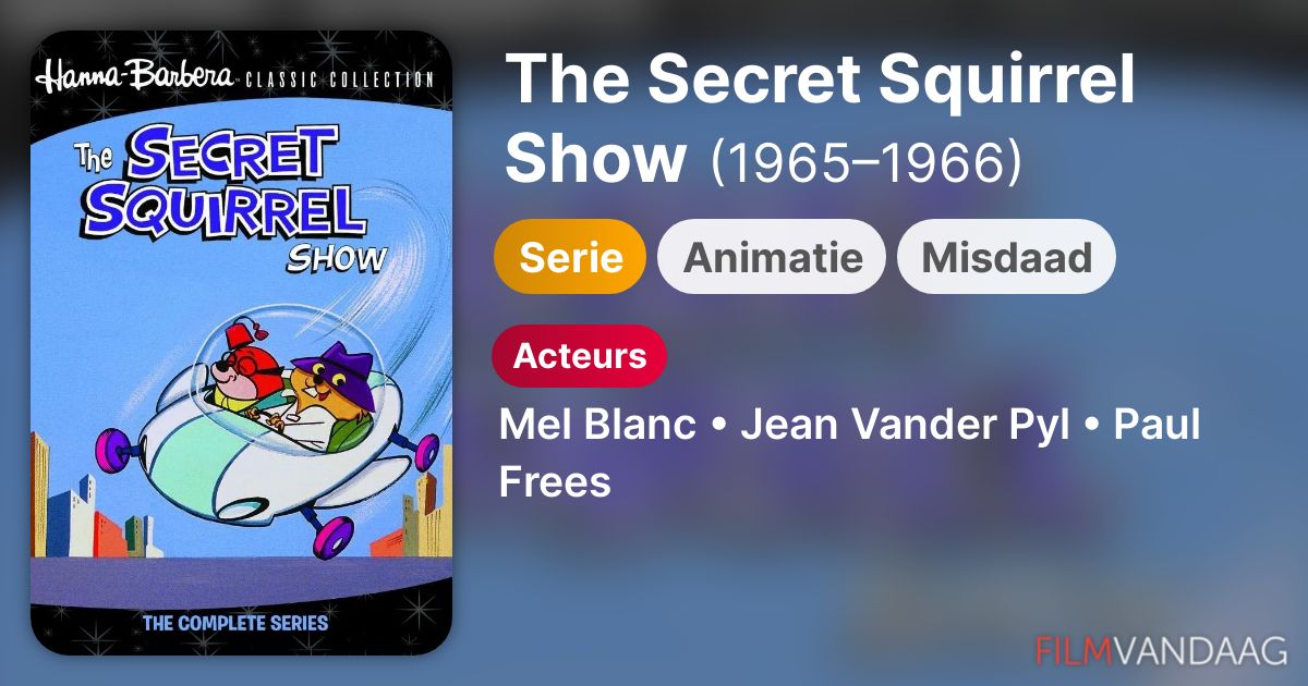 The Secret Squirrel Show (serie, 1965–1966) - FilmVandaag.nl