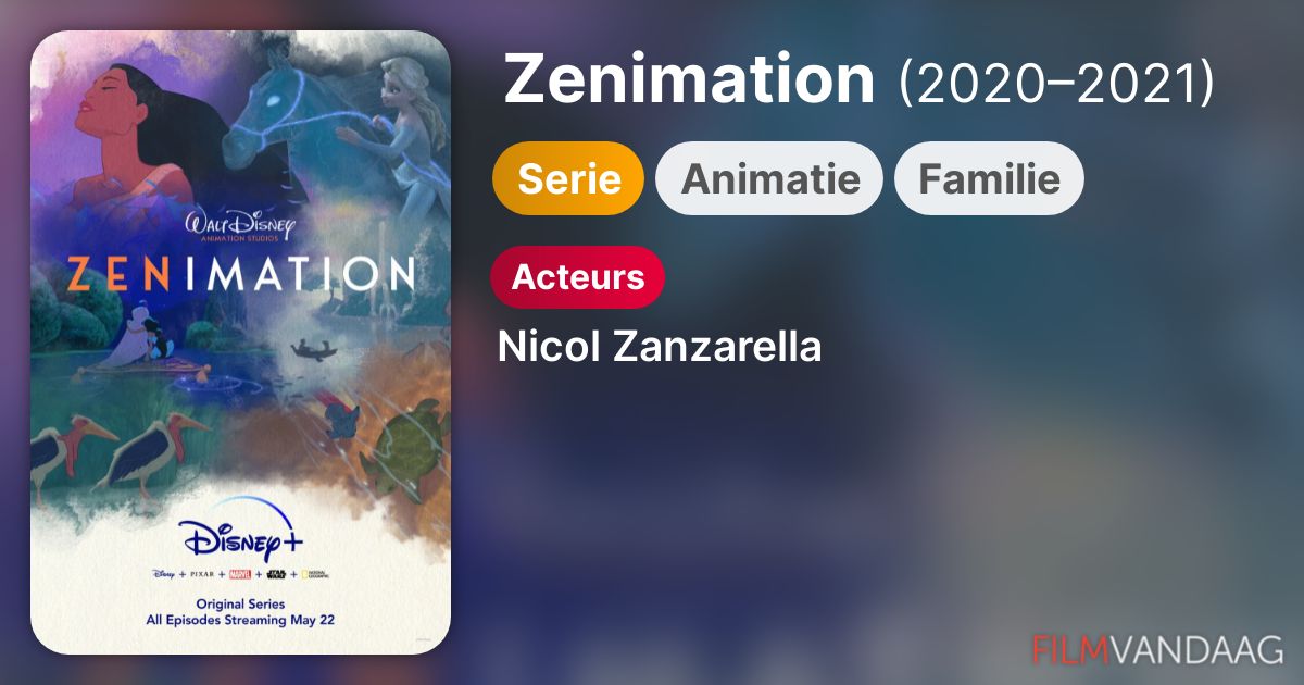 Zenimation (serie, 2020–2021) - FilmVandaag.nl