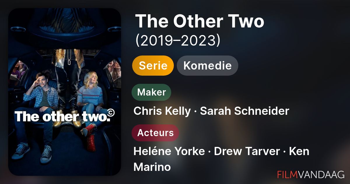 The Other Two (serie, 2019–2023) - FilmVandaag.nl