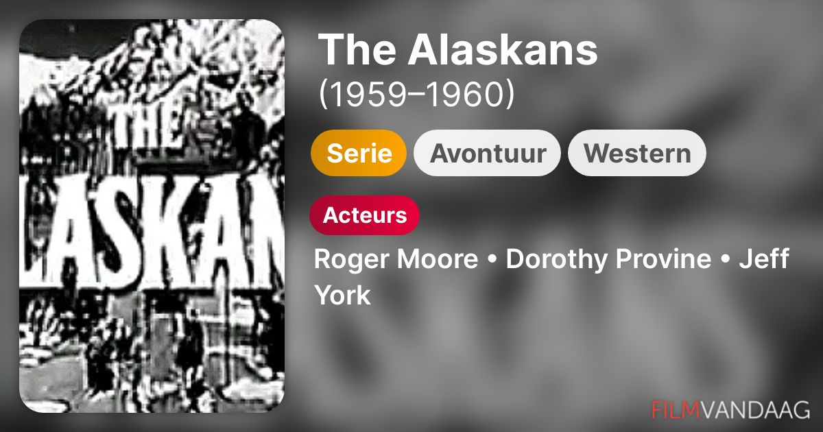 The Alaskans (serie, 1959–1960) - FilmVandaag.nl