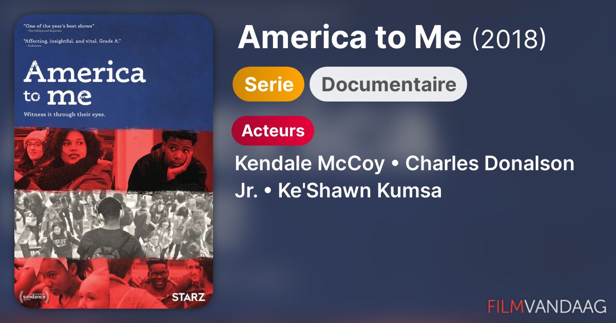 America to Me (serie, 2018) - FilmVandaag.nl