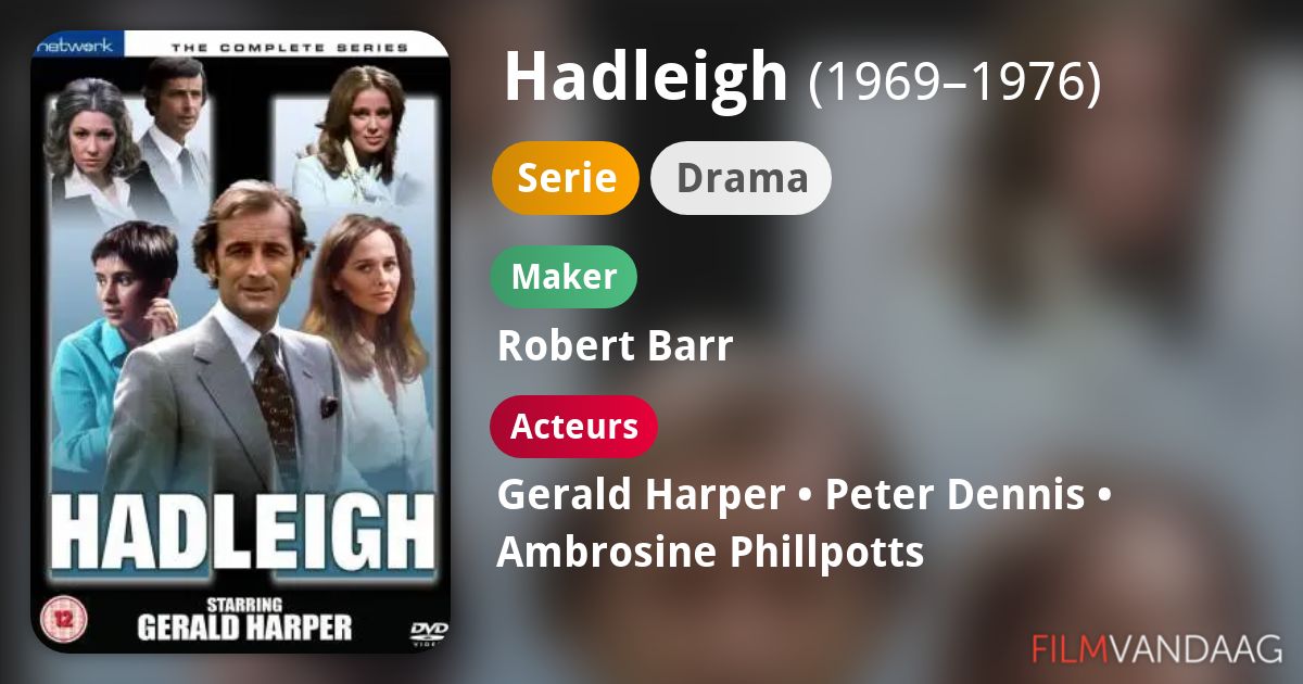 Hadleigh (serie, 1969–1976) - FilmVandaag.nl