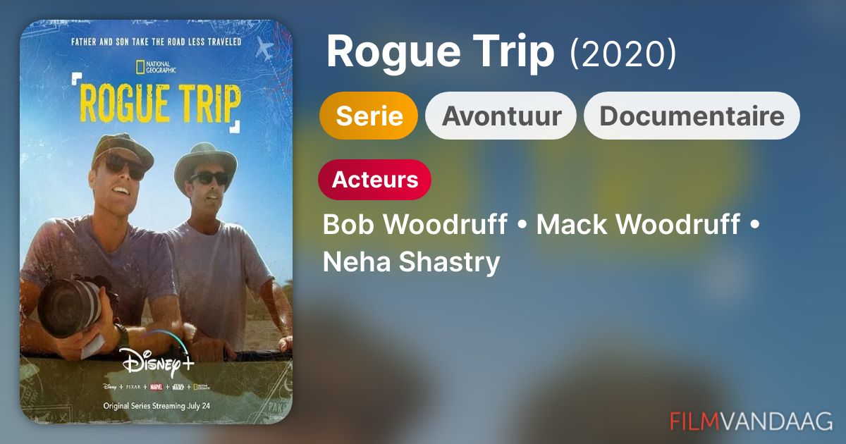 Koop Rogue Trip (serie, 2020) op dvd of blu-ray - FilmVandaag.nl