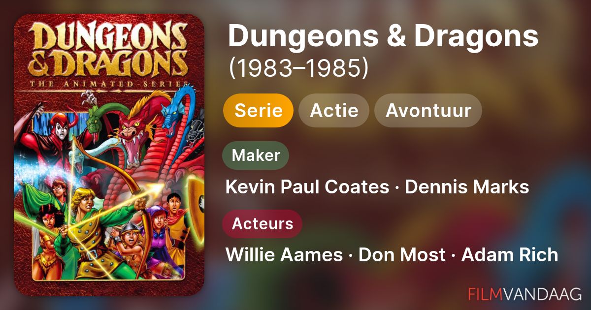 Dungeons & Dragons (serie, 1983–1985) - FilmVandaag.nl