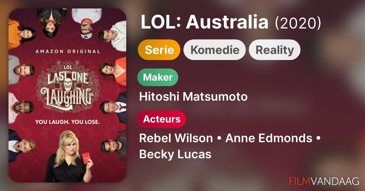 LOL: Australia (serie, 2020) - FilmVandaag.nl