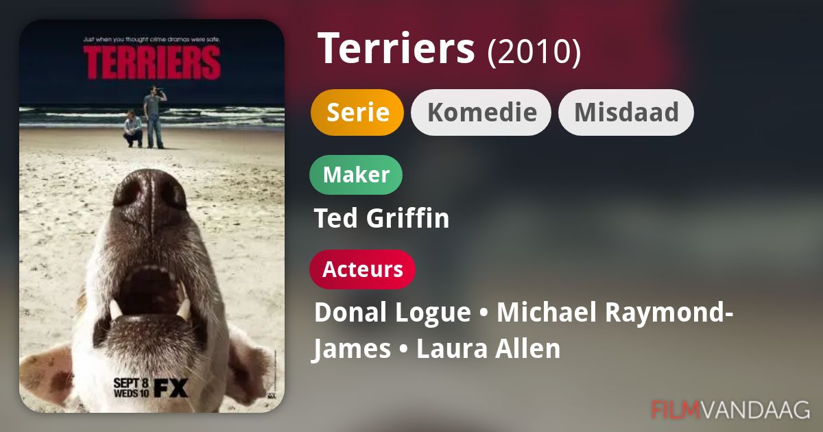 Terriers (serie, 2010) - FilmVandaag.nl
