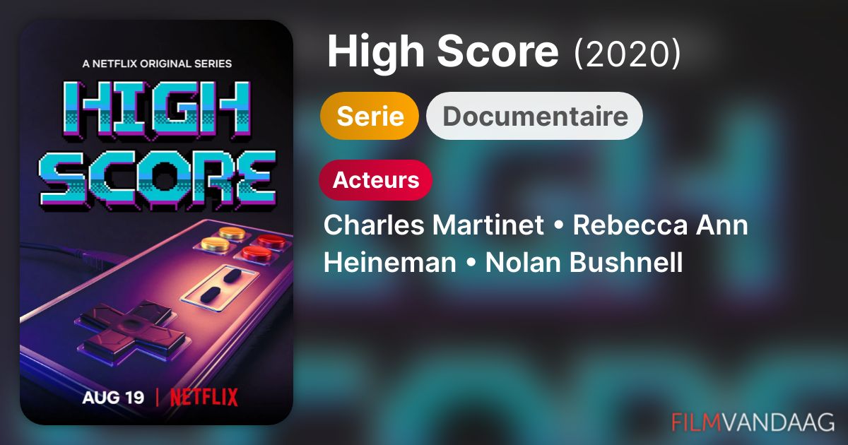 High Score (serie, 2020) - FilmVandaag.nl