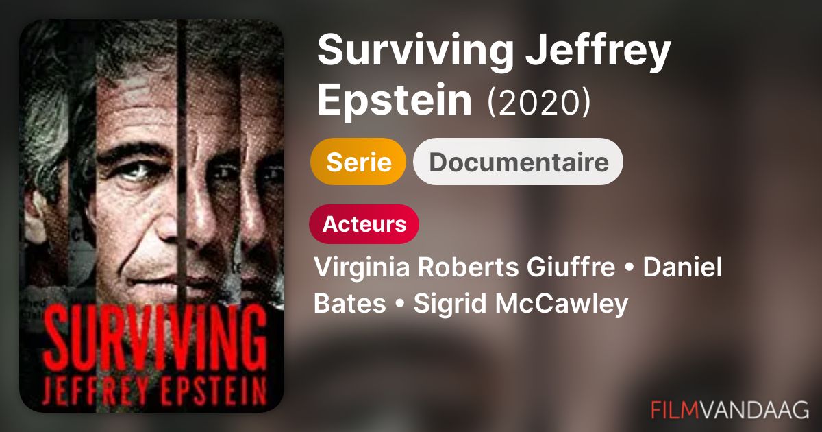 Surviving Jeffrey Epstein (serie, 2020) - FilmVandaag.nl