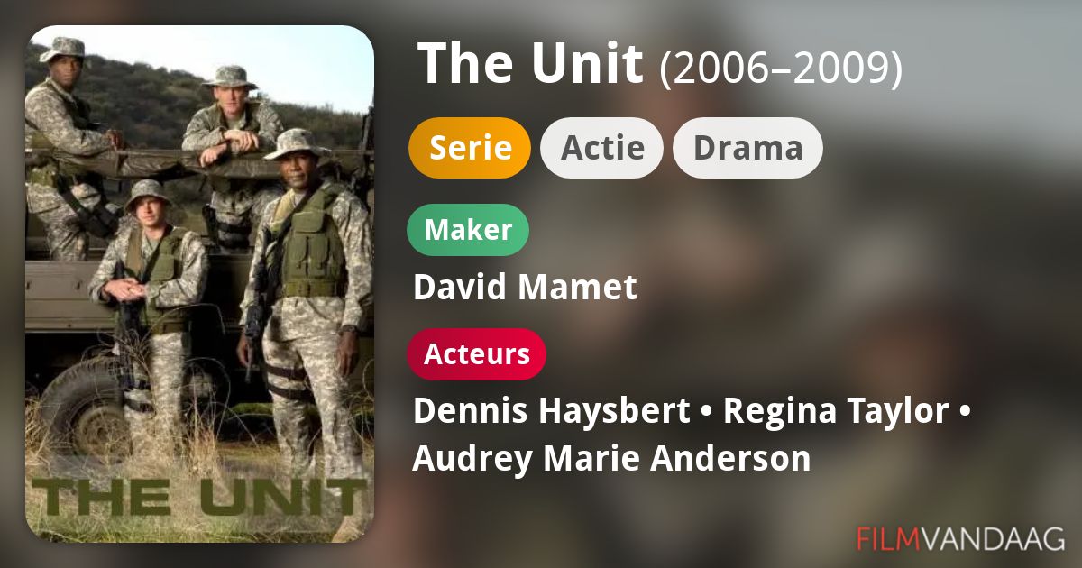 The Unit (serie, 2006–2009) - FilmVandaag.nl