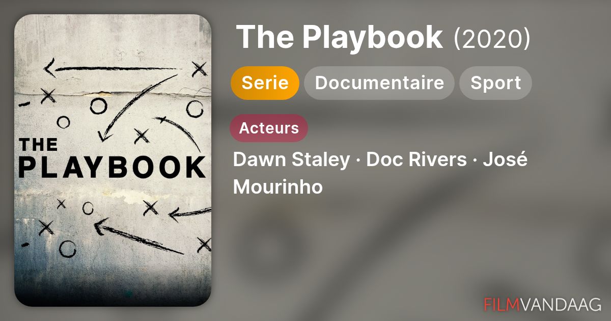 The Playbook (serie, 2020) - FilmVandaag.nl