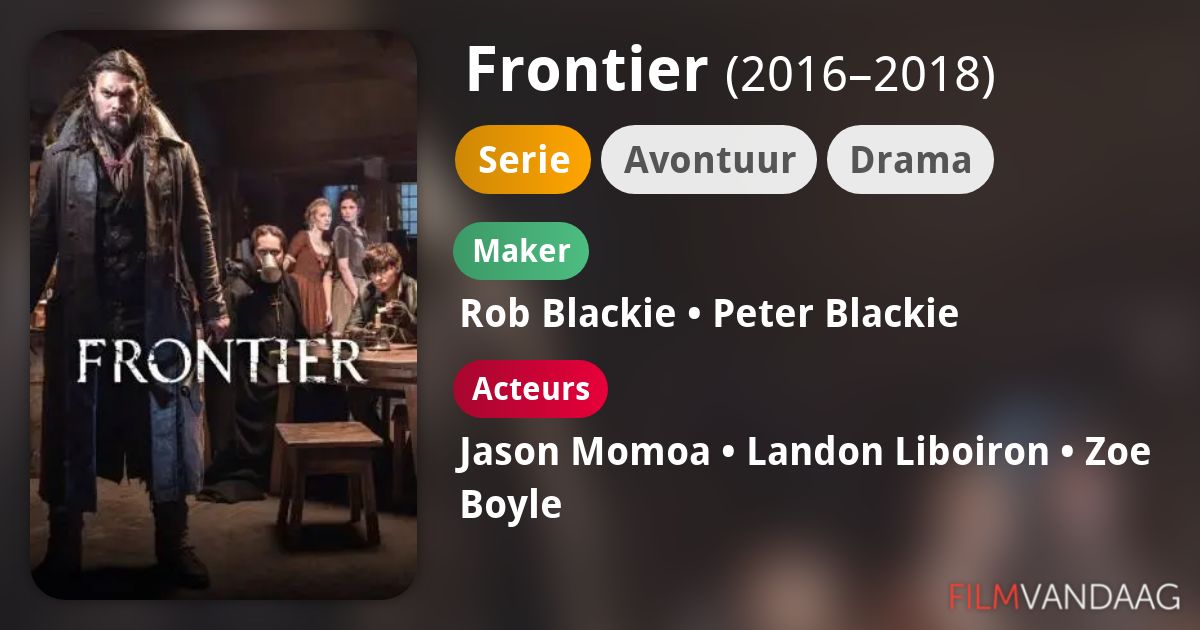 Frontier (serie, 2016–2018) - FilmVandaag.nl