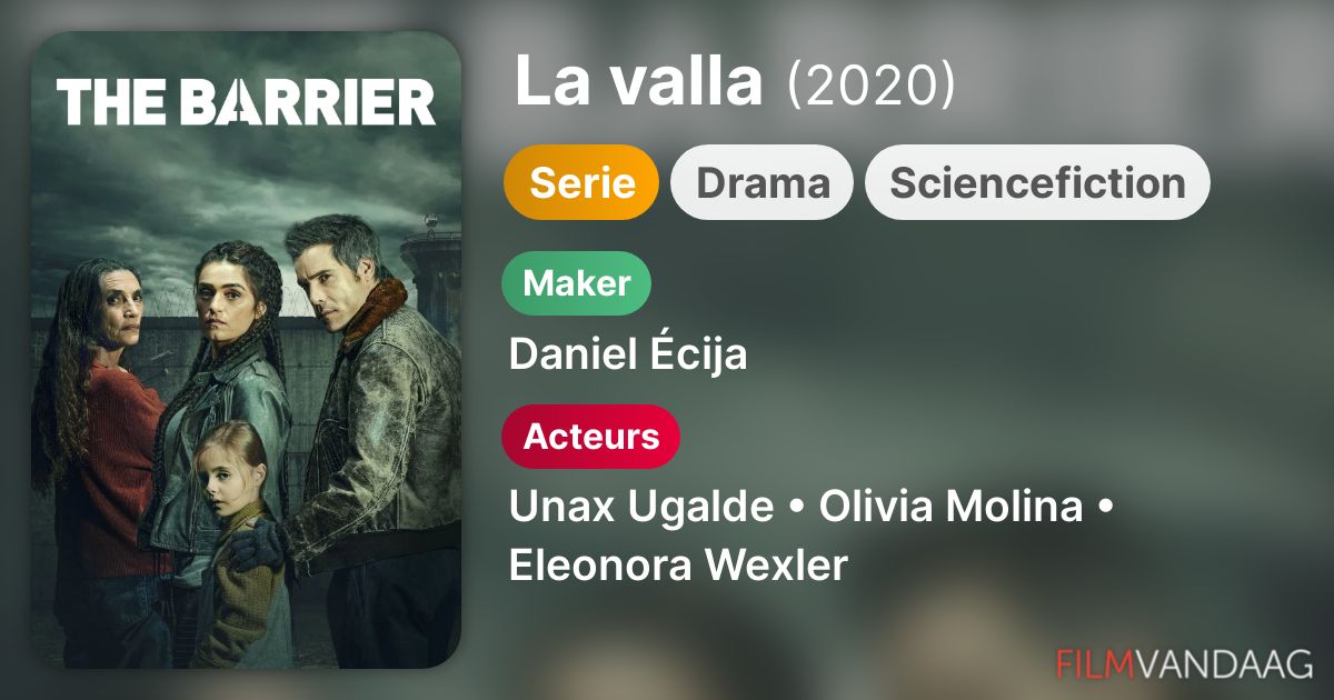 La valla (serie, 2020) - FilmVandaag.nl