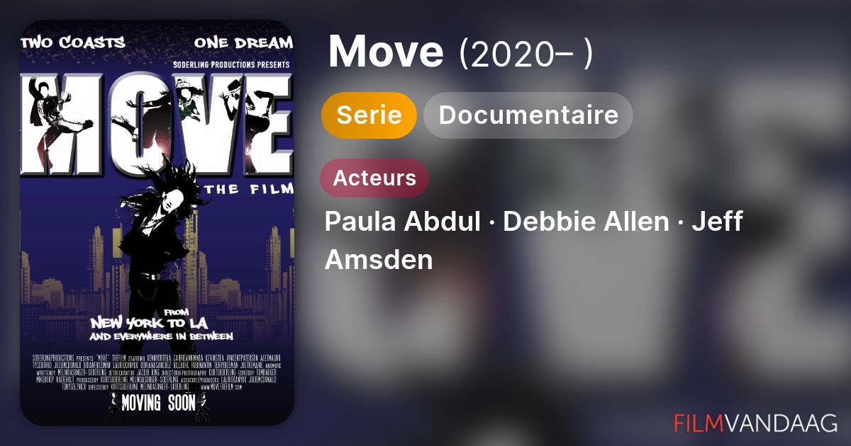 Move (serie, 2020– ) - FilmVandaag.nl