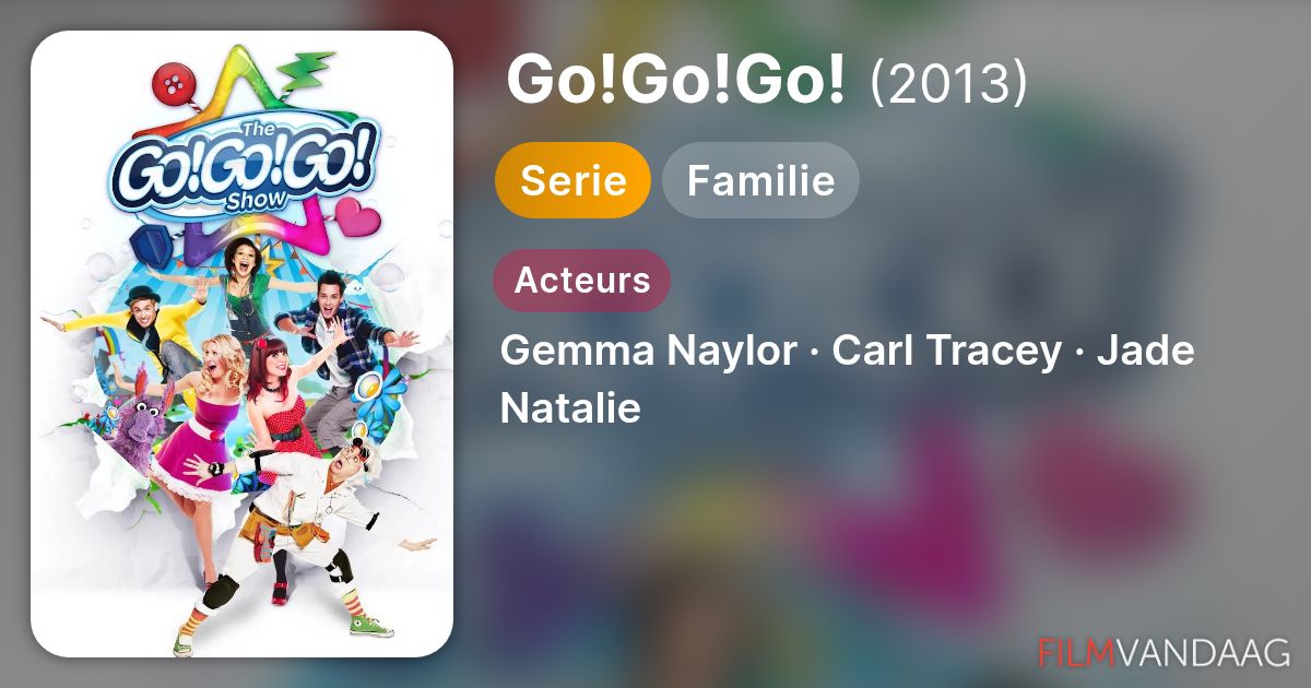 Go!Go!Go! (serie, 2013) - FilmVandaag.nl
