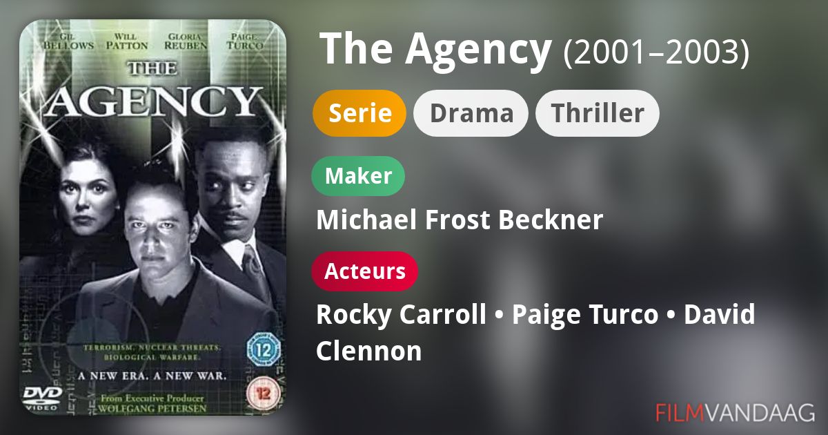 The Agency (serie, 2001–2003) - FilmVandaag.nl