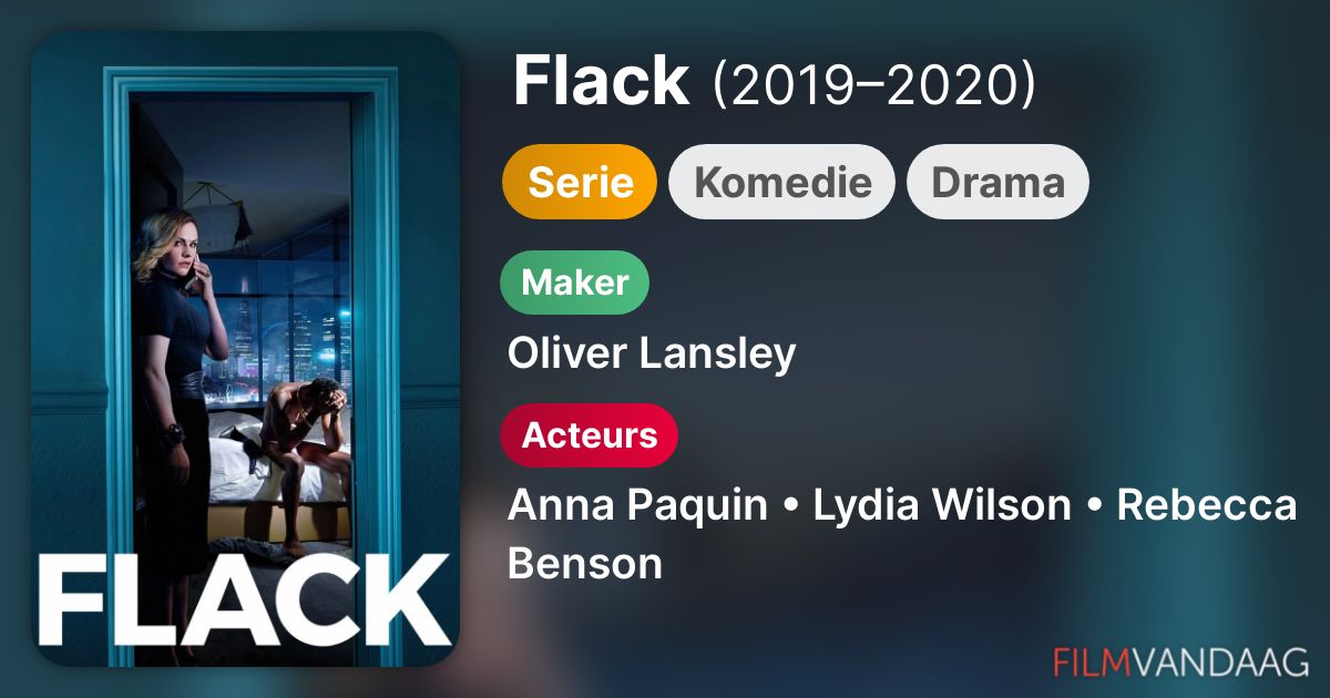 Flack (serie, 2019–2020) - FilmVandaag.nl