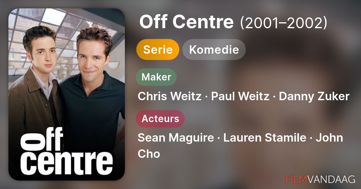 Off Centre (serie, 2001–2002) - FilmVandaag.nl