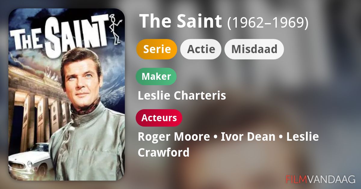 The Saint (serie, 1962–1969) - FilmVandaag.nl