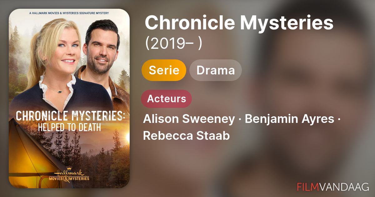 Chronicle Mysteries (serie, 2019– ) - FilmVandaag.nl
