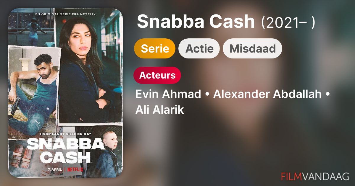 Snabba Cash (serie, 2021– ) - FilmVandaag.nl