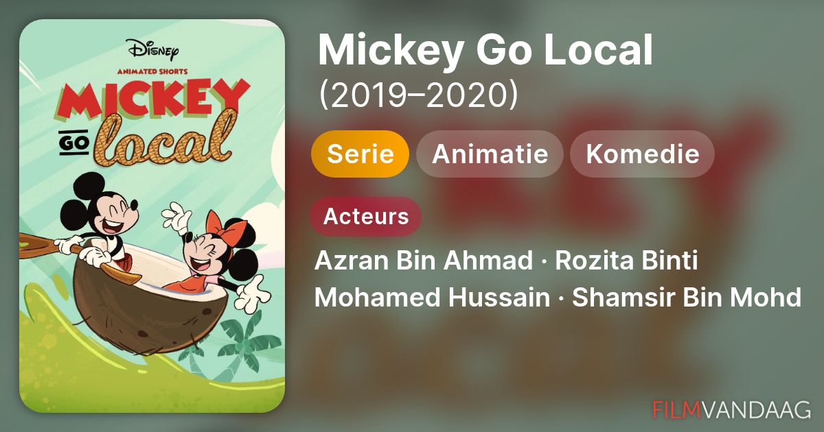 Mickey Go Local (serie, 2019–2020) - FilmVandaag.nl