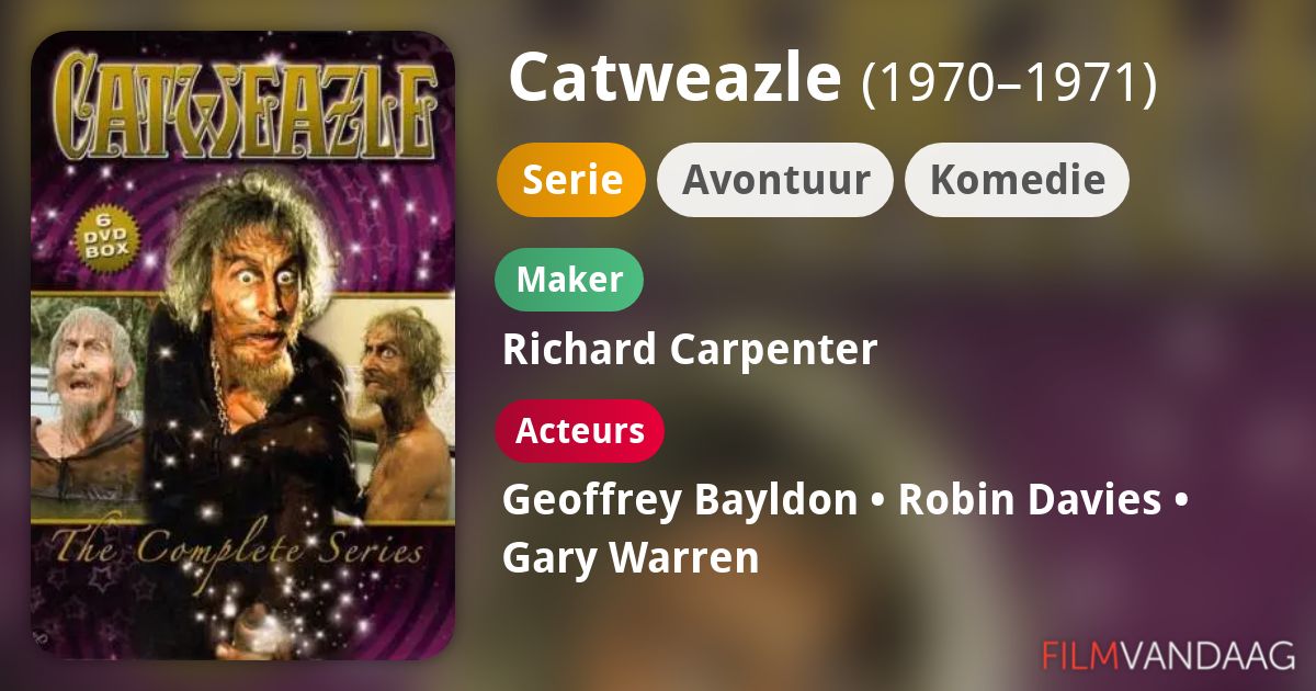 Volledige Cast van Catweazle (serie, 1970–1971) - FilmVandaag.nl