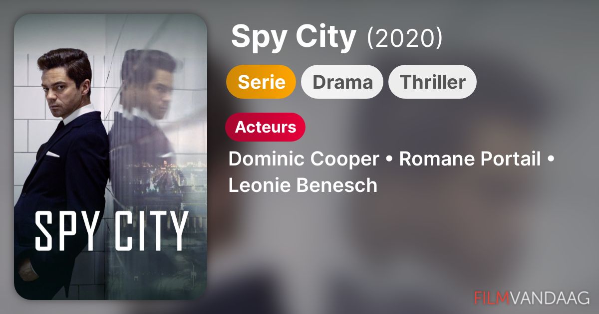 Spy City (serie, 2020) - FilmVandaag.nl
