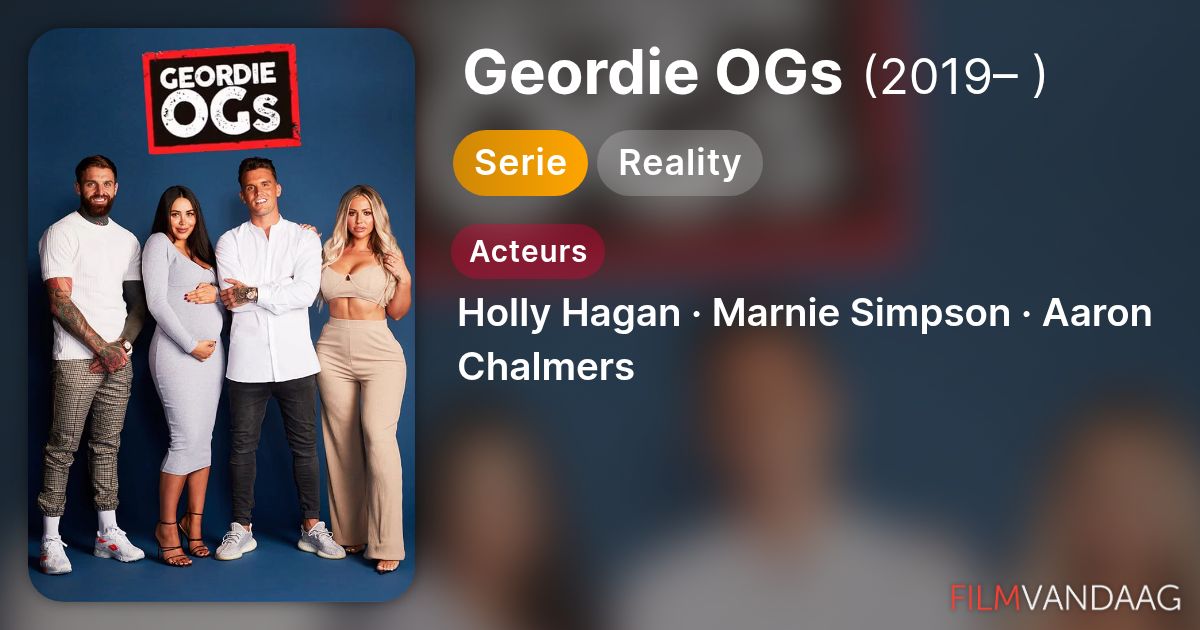 Geordie OGs (serie, 2019– ) - FilmVandaag.nl
