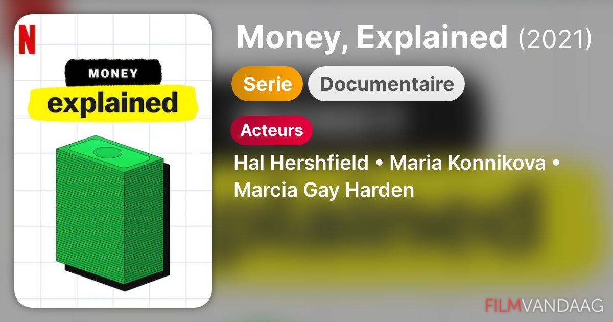Money, Explained (serie, 2021) - FilmVandaag.nl