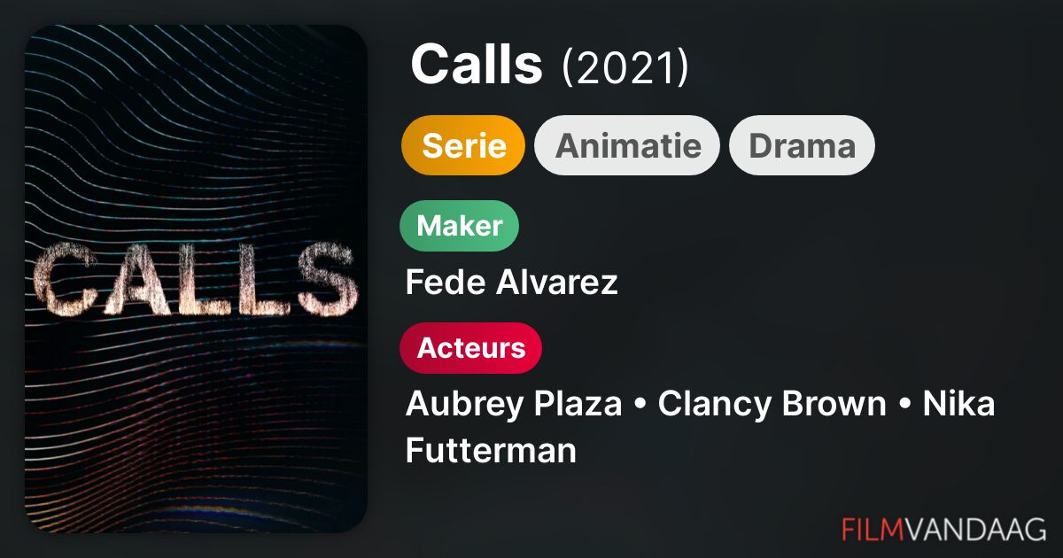 Calls (serie, 2021) - FilmVandaag.nl