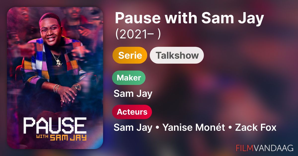 Pause with Sam Jay (serie, 2021– ) Nu Online Kijken - FilmVandaag.nl