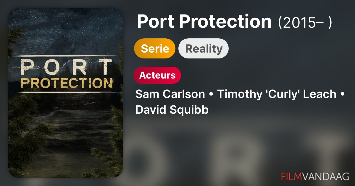 Port Protection (serie, 2015– ) - FilmVandaag.nl