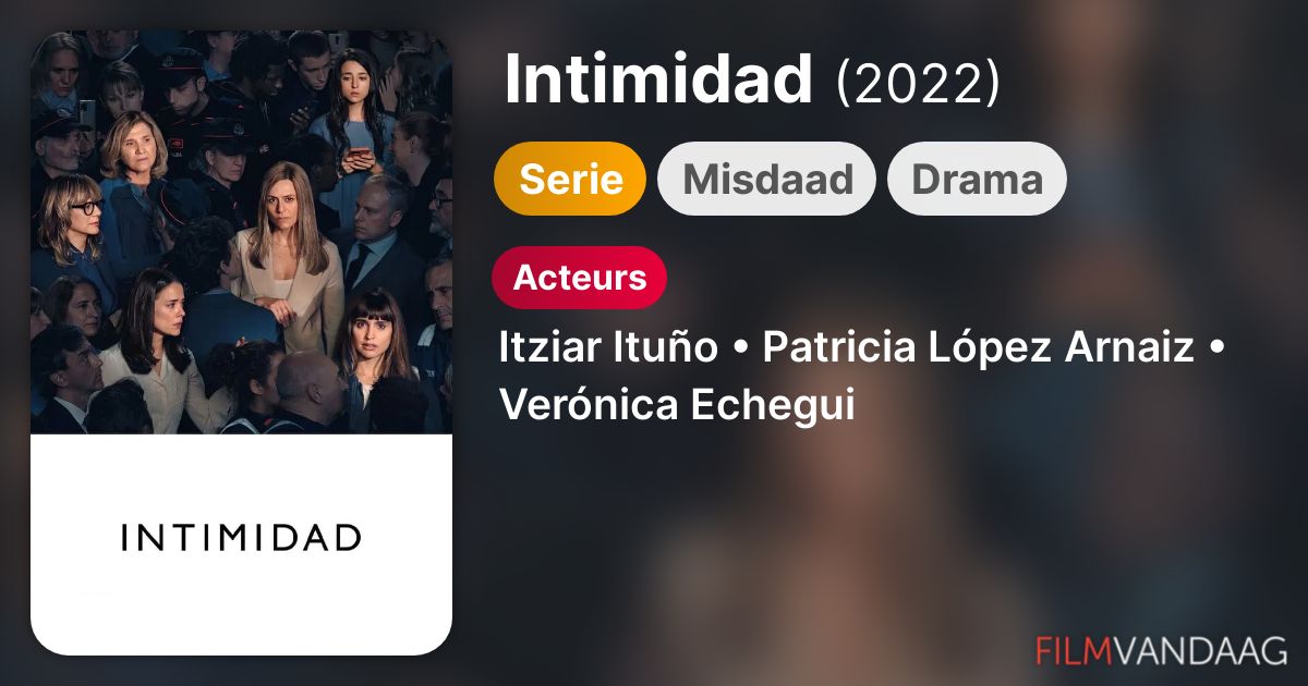 Intimidad (serie, 2022) - FilmVandaag.nl